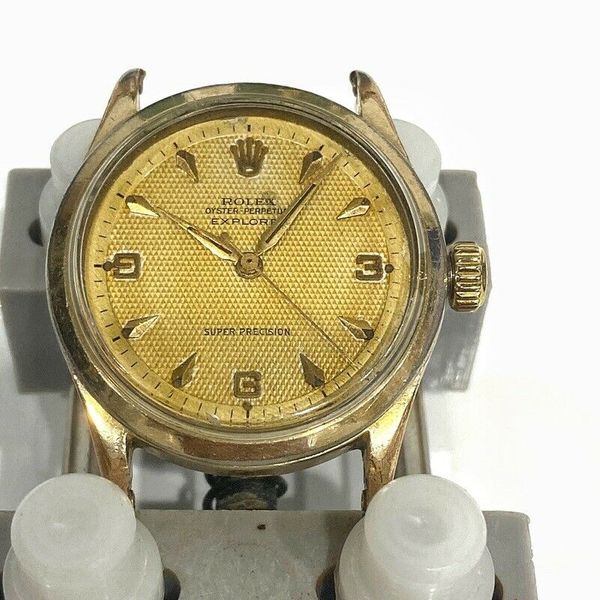 Rare Vintage Rolex 5506 Explorer 1954 Oyster Perpetual Super Precision ...