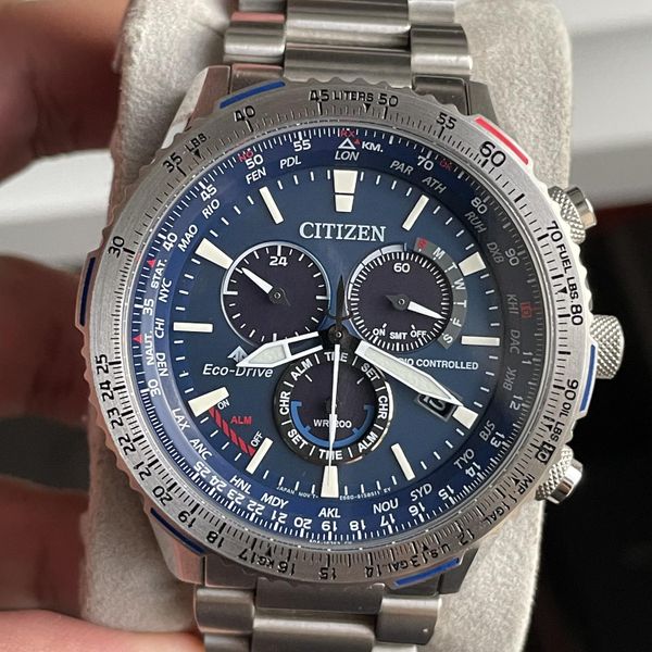 [WTS] Citizen CB5000-50L Blue Radio Controlled SS REDUCED $300 ...