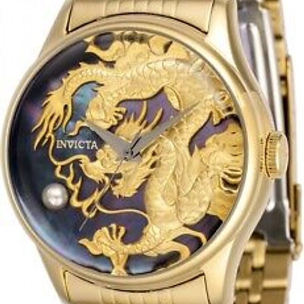 Invicta Vintage Dragon Automatic Black Dial Ladies Watch 39861 ...
