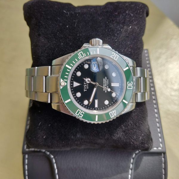 Tisell Marine Diver Automatic Dive Watch | WatchCharts Marketplace