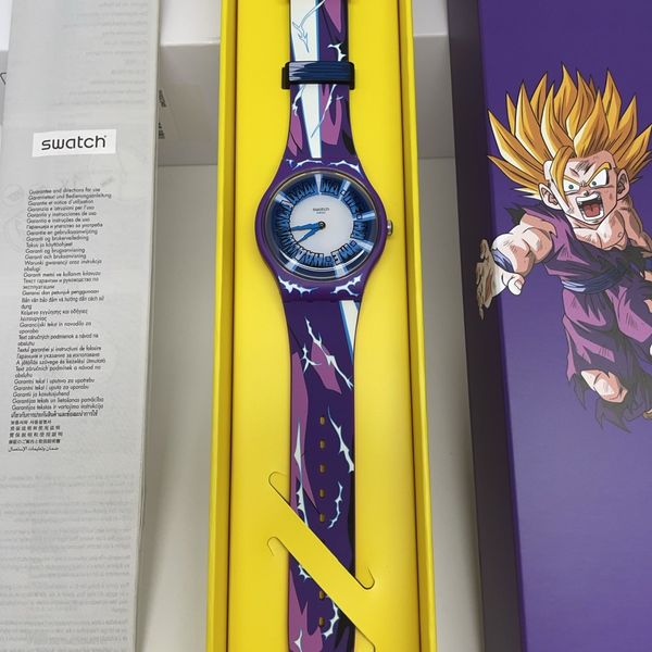 Swatch X Dragon Ball Z Limited Edition Gohan Watch - NEW - MUST SEE ...