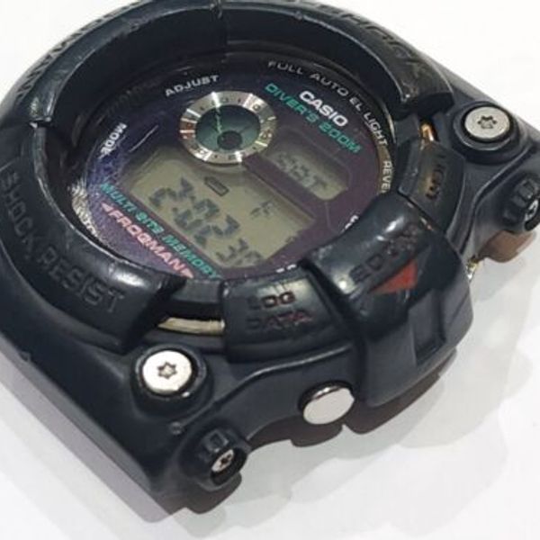 Casio G-Shock Frogman Gw-200 Japan Titanium/ No Straps / Read ...