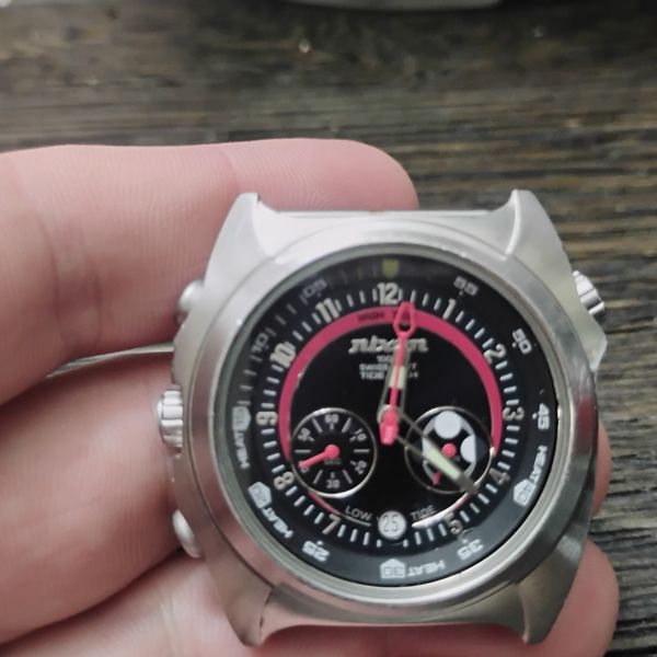 Nixon The Channel T Mens Quartz Wrist Watch Swiss Movement Moon phase ...