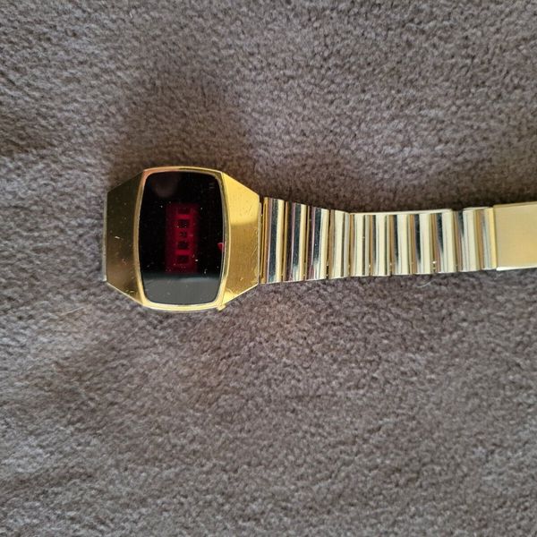 Vintage TIMEX Red LED Watch | WatchCharts Marketplace