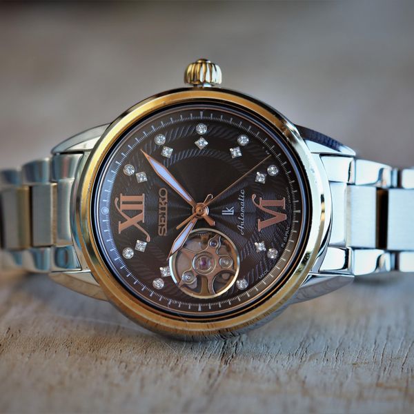 [WTS] Seiko Lukia SSVM054 - Chocolate Dial- Swarovski, Automatic, Open ...