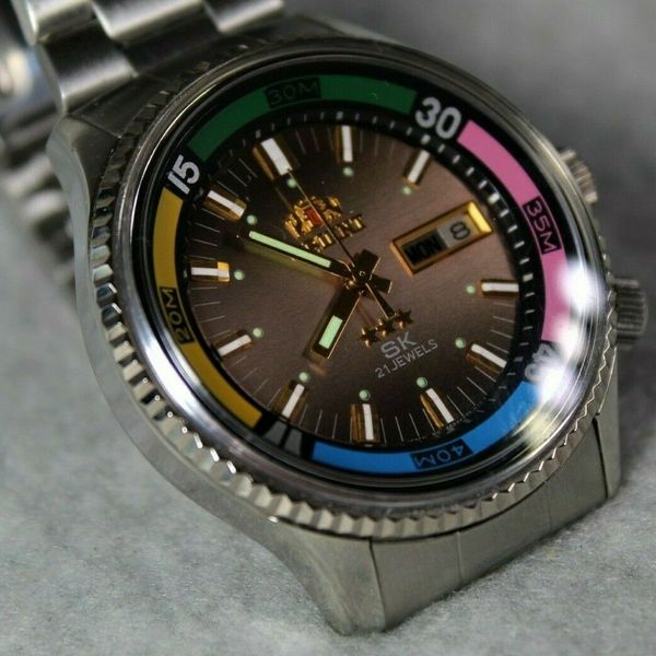 vintage ORIENT SK 21 jewel automatic KV 469620-7G | WatchCharts Marketplace
