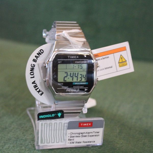 Men's Timex Classic Digital Dress Chronograph Watch T78582 T78582WF | WatchCharts Marketplace