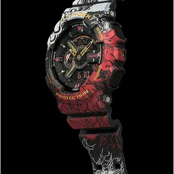 Casio G-Shock x One Piece Collaboration GA-110JOP-1A4 2020 Brand New ...