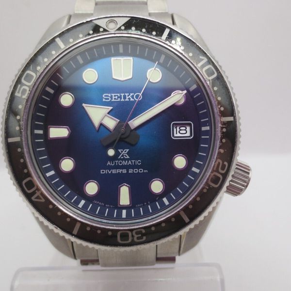 SEIKO PROSPEX SBDC061 6R15-04G0 DATE STAINLESS STEEL AUTOMATIC DIVER ...