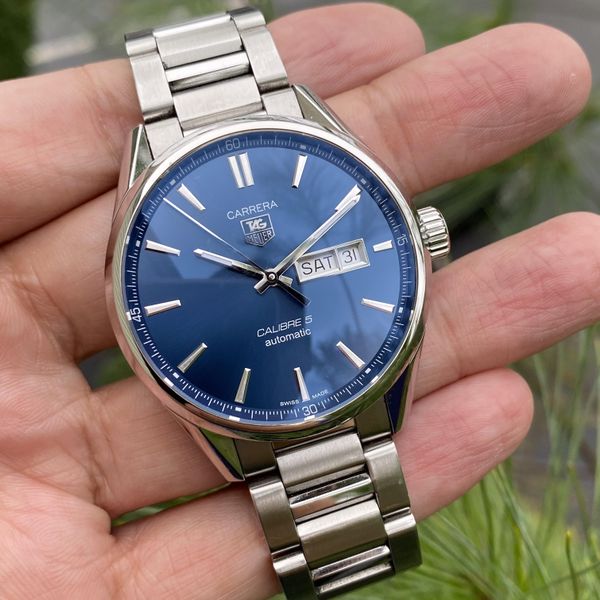 [WTS] TAG HEUER CARRERA Automatic Watch, 41 mm, WAR201E.BA0723. Gorgeous Blue Sunray Dial ...