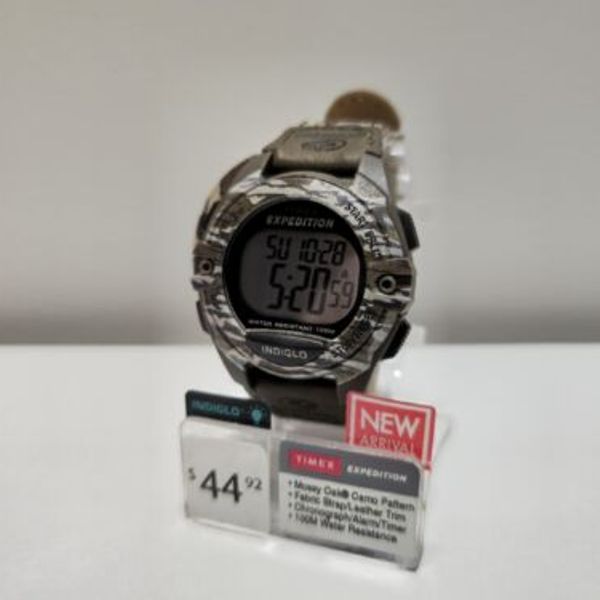 Timex Men's Expedition Digital Watch Mossy Oak Camo, Alarm, Timer, WR ...