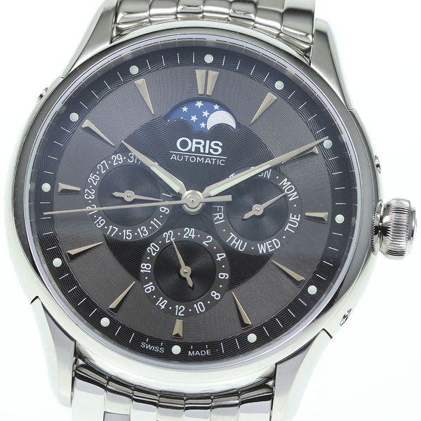 Good product ★ With warranty [ORIS] Oris Artelier Complication Moon ...