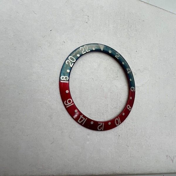 Bezel Rolex Pepsi RED BACK for Gmt Master 1675 Vintage | WatchCharts ...
