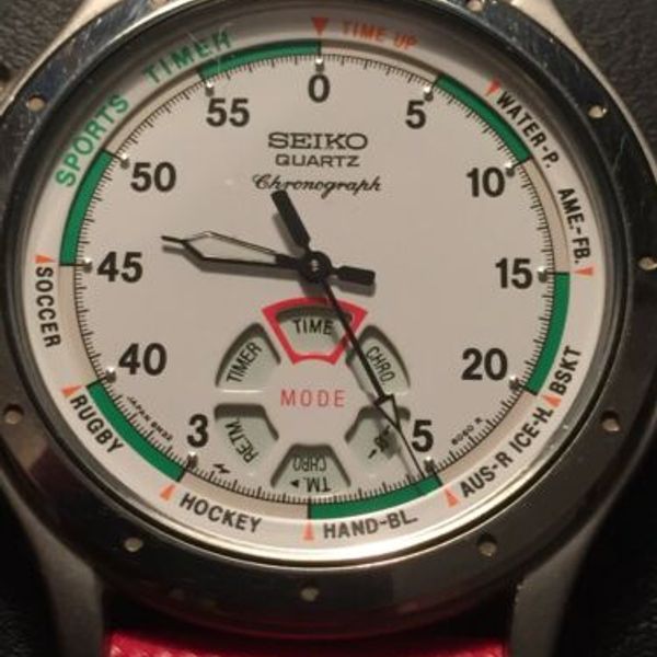 Seiko Sports Timer 8M32-8030 A4 Sports Timer - Vintage - Seltenes ...