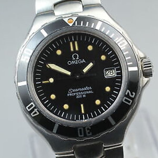 [N MINT] OMEGA Seamaster Professional 1988 396.1042 Qz 200M Men From ...