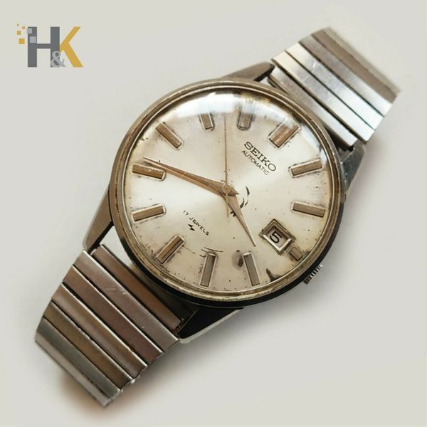 Vintage SEIKO 7005-2000 Automatic 17 Jewels Japan Watch Working ...
