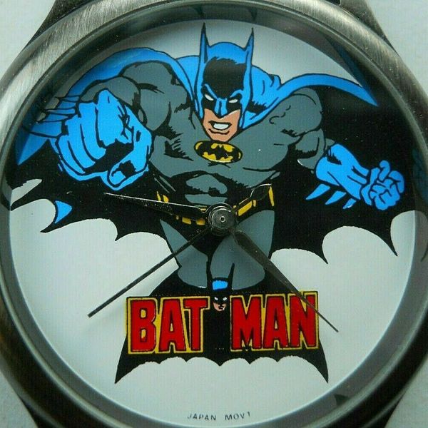 Limited Edition 1989 Batman Fossil Watch | WatchCharts Marketplace