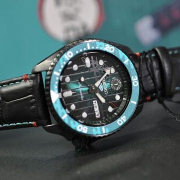 Seiko Sports 5 SRPJ23K1 Automatic watch Demon Slayer 500 Limited ...