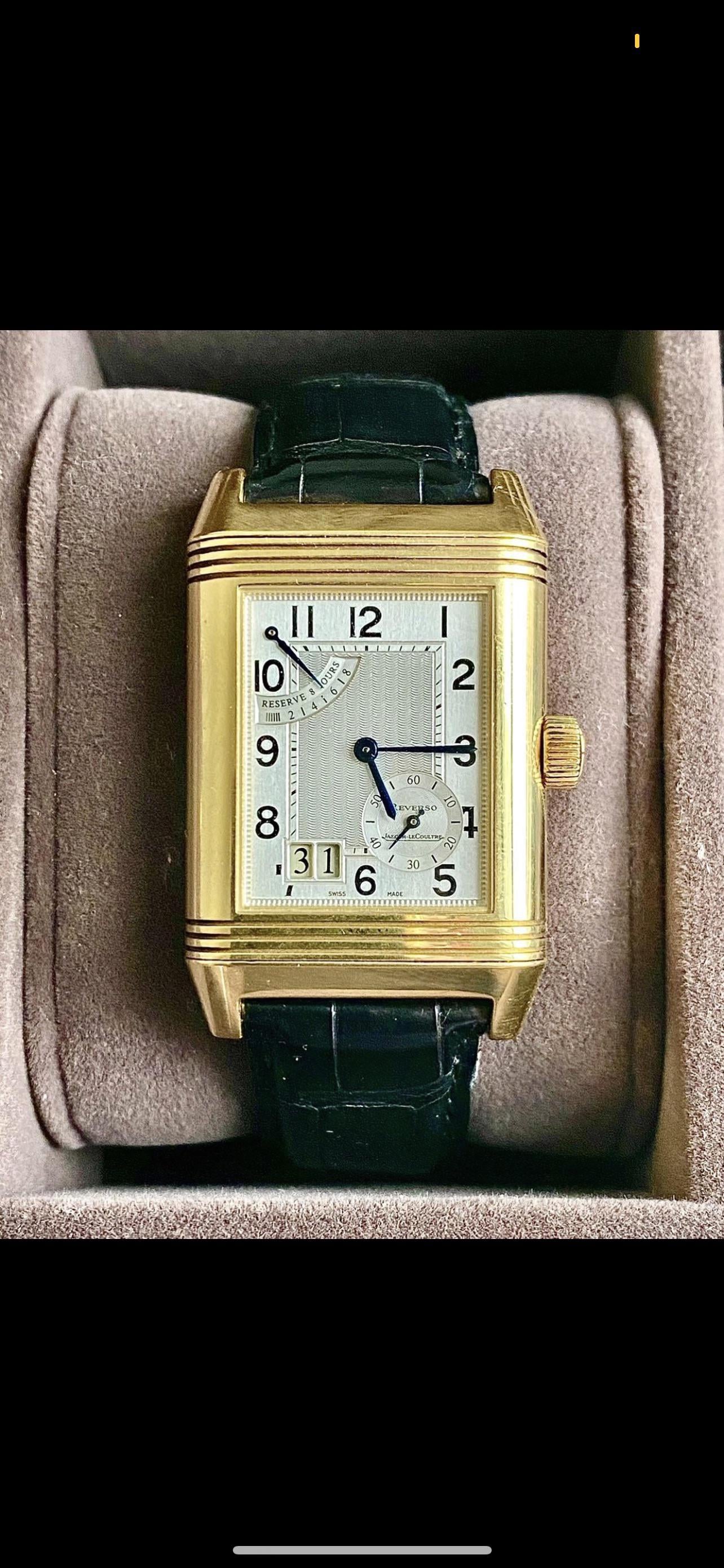 [WTS] Jaeger-LeCoultre JLC Reverso Grande Date 8-day Reserve 18kt ...
