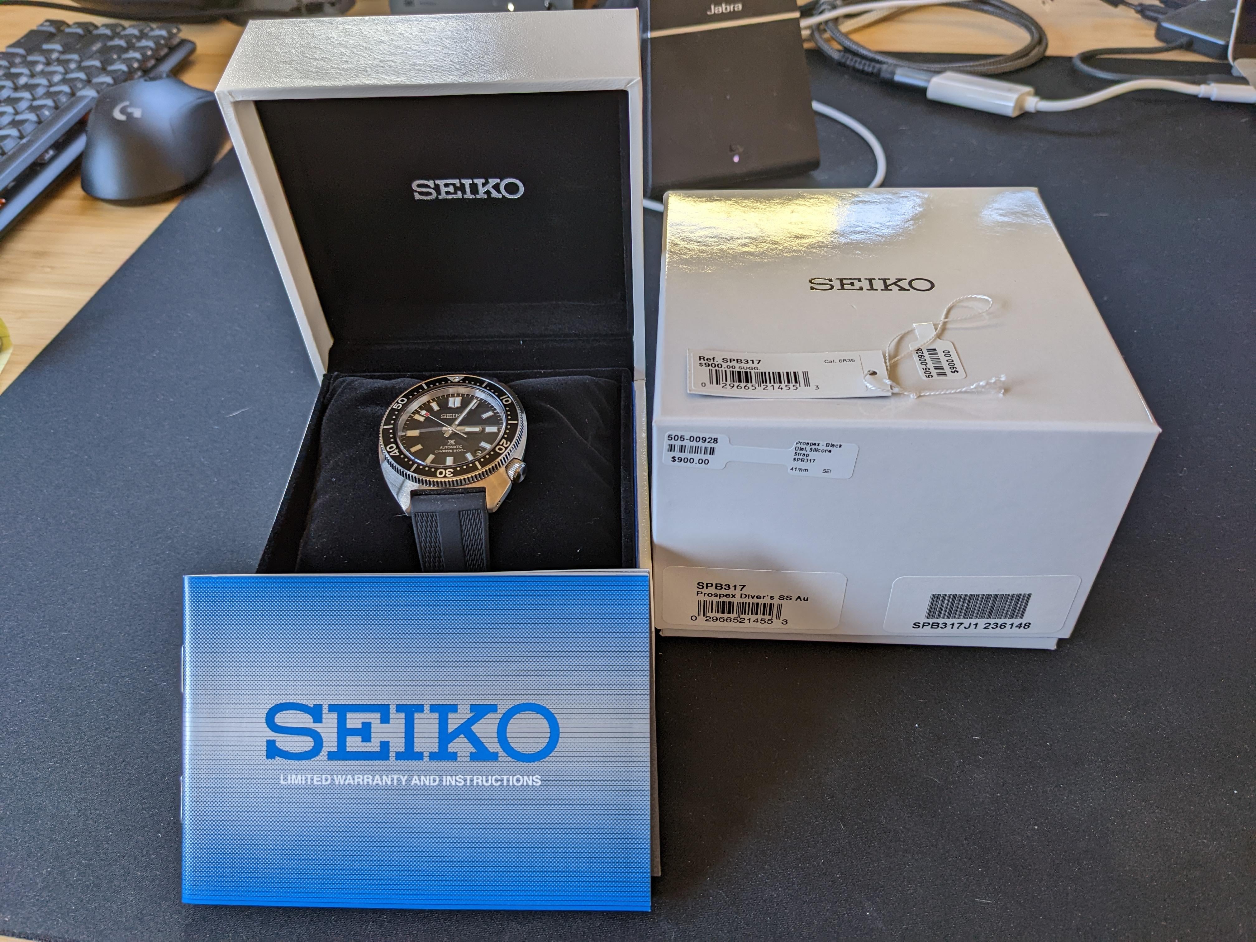 [WTS] Seiko SPB317 - Like New - full kit | WatchCharts