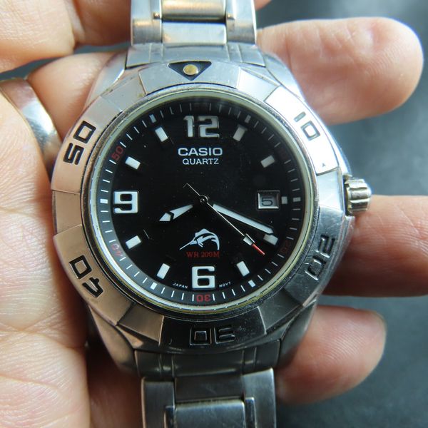 MDV-100 Casio Swordfish WR 200M Quartz Men Watch | WatchCharts Marketplace