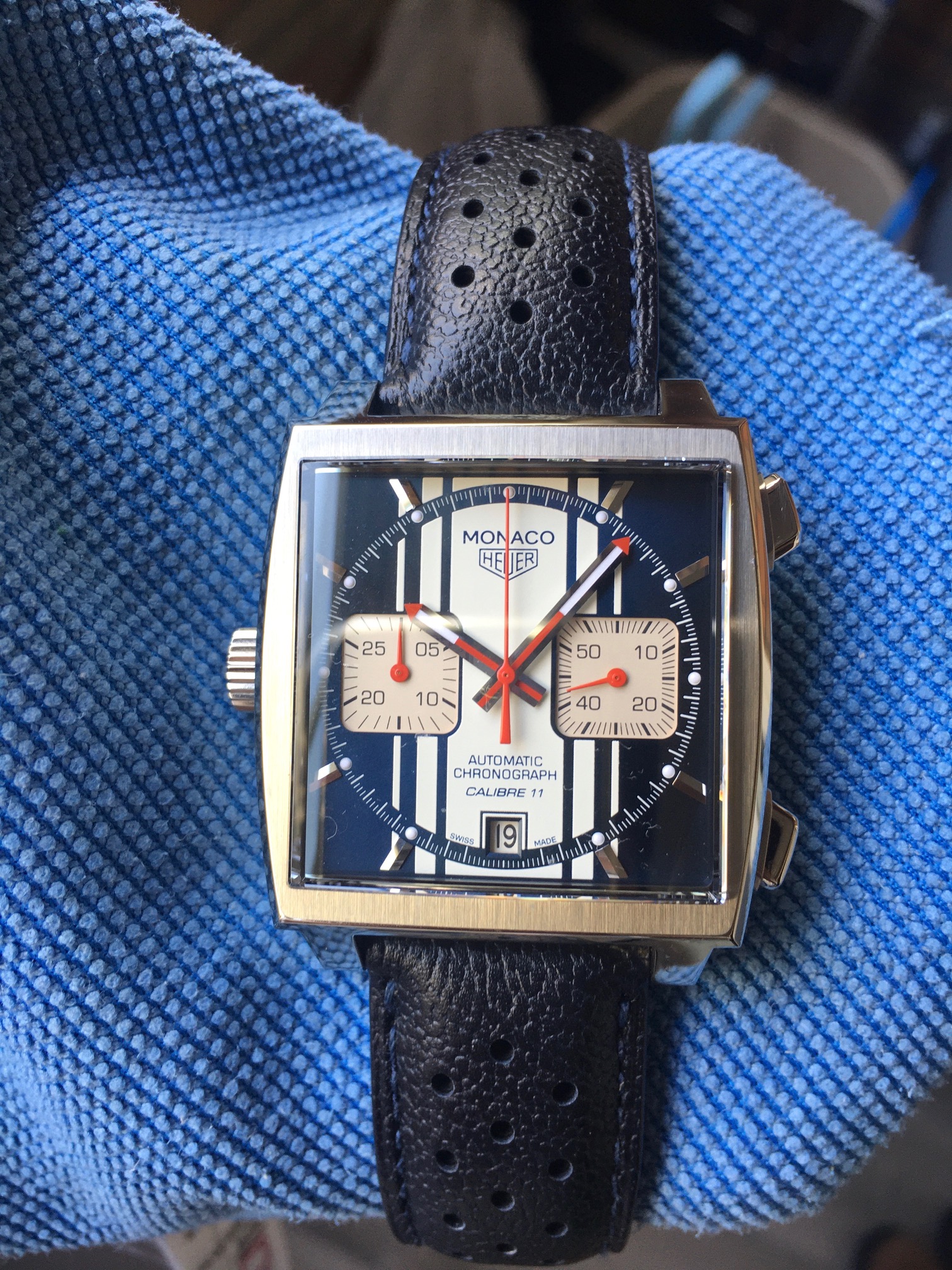 FS: LNIB TAG HEUER MONACO Calibre 11 Automatic Chronograph | WatchCharts