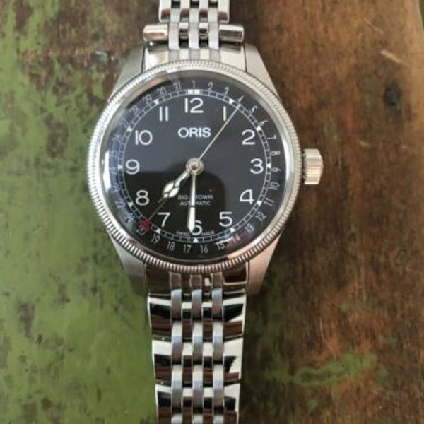 Oris Men’s Big Crown Pointer Date - Excellent Condition. 36mm Black ...