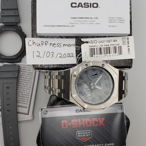 [WTS] G-Shock "Casioak" GA2110ET-8A Brand New/Full Kit with Royal Oak ...