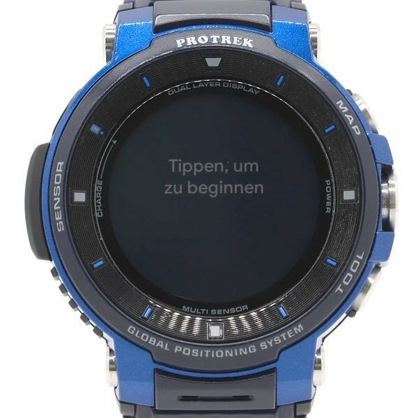 free shipping! ★CASIO Casio PRO TREK Smart Pro Trek smart WSD-F30-BU ...