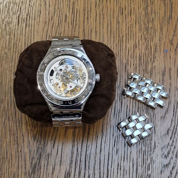Swatch Automatic Watch - Body & Soul - Vintage - YAS100 - Skeleton ...