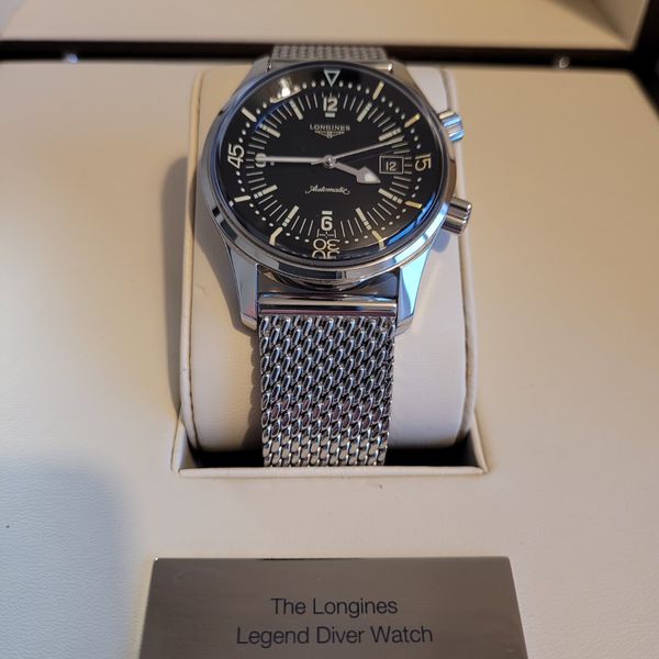 Longines Legend Diver Watch L37744506 | WatchCharts Marketplace