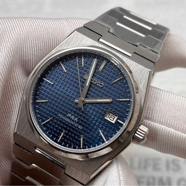 Seiko Tissot Dark Blue PRX Mod 40mm | WatchCharts Marketplace