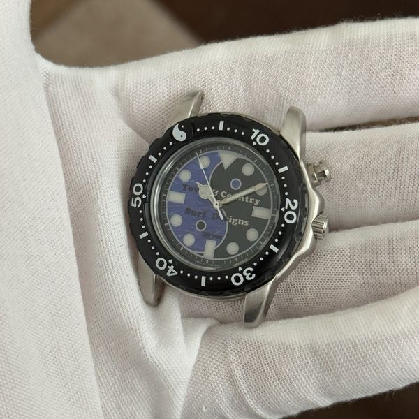 Rare Vintage Orient Town & Country Diver Surf Watch VA03-D0 JDM 1990s ...