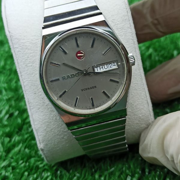 ELEGANT VINTAGE RADO VOYAGER AUTOMATIC WATCH SWISS MADE 70s MEN RARE ...