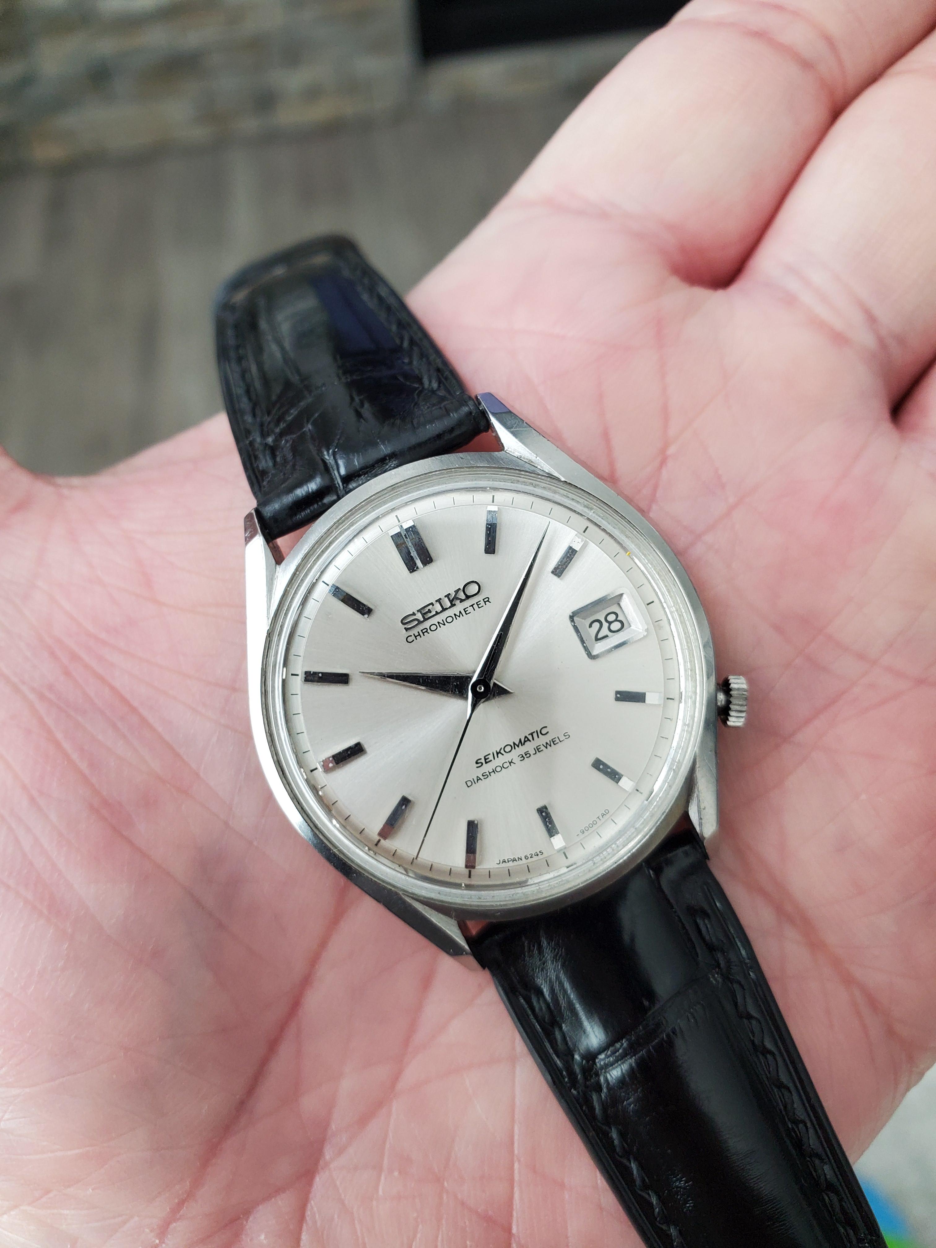 Vintage Seiko 6245-9000 Seikomatic father of the 62 Grand Seiko ...