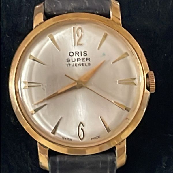Oris Super Gold Tone Men's Watch Vintage, | WatchCharts Marketplace