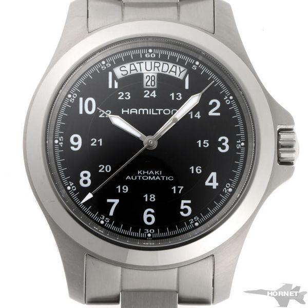 HAMILTON Hamilton Khaki Field King Automatic H64455533 / H644550 Black ...