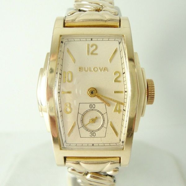 Vintage Bulova 'American Clipper' Watch c1940, Running Mechanical ...