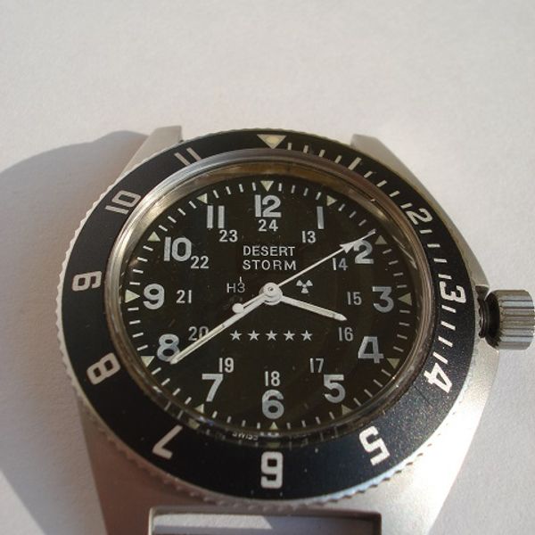 FS: Gallet Desert Storm Stainless Steel Navigator | WatchCharts Marketplace