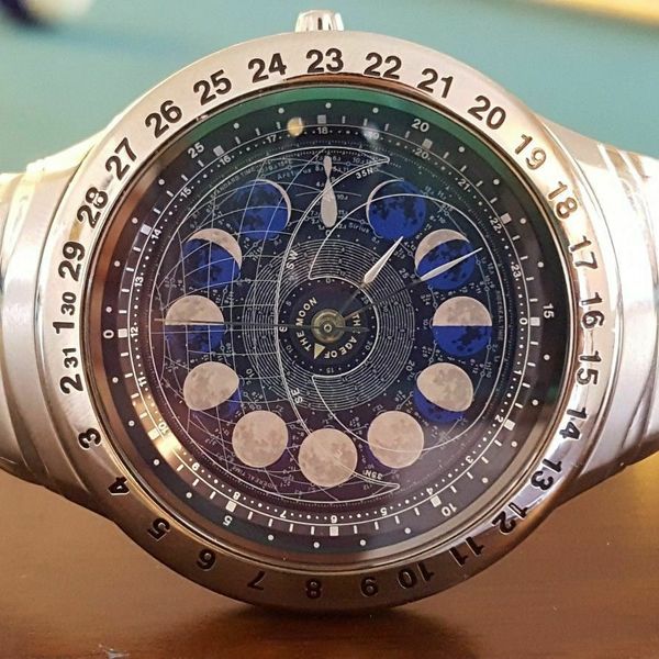 RARE CITIZEN Astrodea 2006 Age of the Moon Titanium | WatchCharts ...