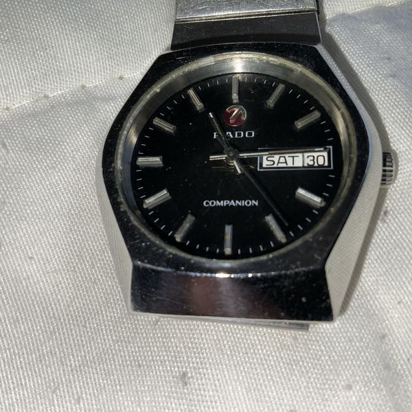 RADO COMPANION watch Automatic 17 Jewels Day / Date Indicator ...