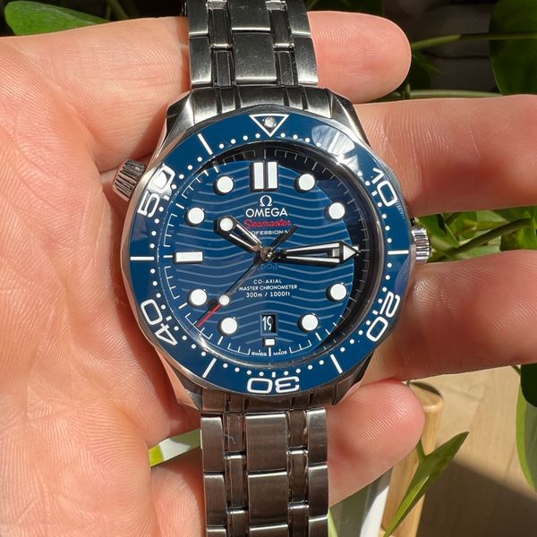 [WTS] Omega Seamaster Blue Wave Dial on Bracelet + Rubber Strap and ...