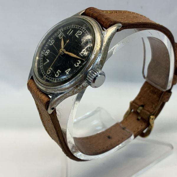 Vintage WWII Bulova Type A-11 Hacking Military Trench Watch RUNNING ...