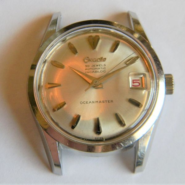 SOLD EXACTO Oceanmaster Rado circa 1950s 30 Jewel Automatic All Steel ...