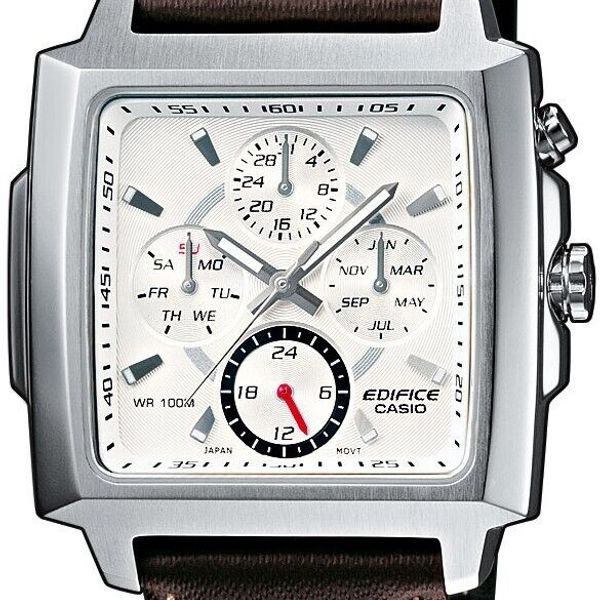 Casio Edifice EF-324 L -NEW BATTERY- Men's Watch 3745 - MINT CONDITION ...