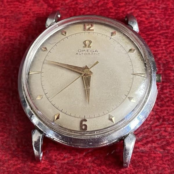 VTG Omega Automatic Watch Ref. 2445-1 Cal. 351 Early Bumper NO Crown 17 ...