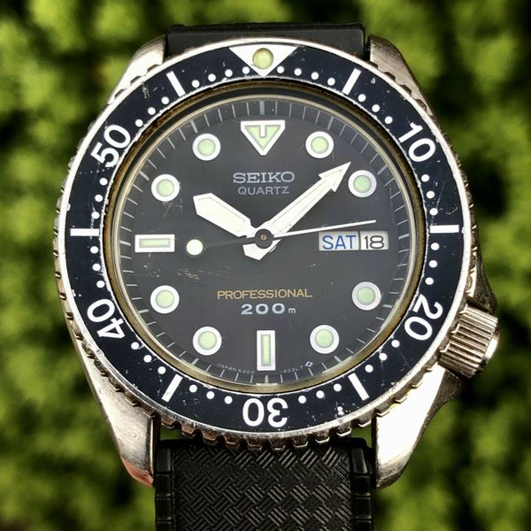 Seiko 6458-6020 JDM Quartz Mid Size 200m Professional Diver July 1985 ...