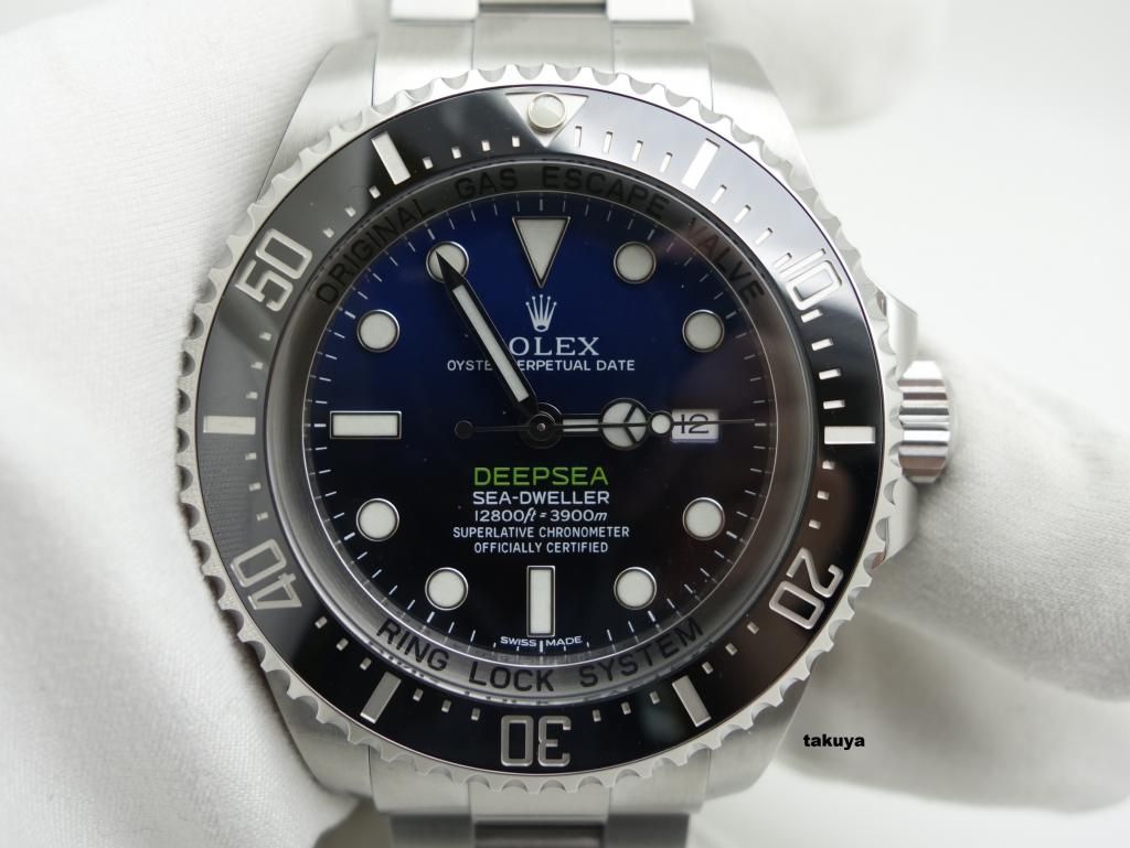 FSOT:BNIB Rolex 116660 DEEPSEA D-BLUE DIAL EDITION CERAMIC BEZEL RANDOM ...