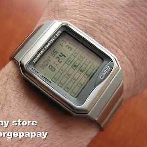 NOS RARE Vintage CASIO VDB-3000 B HOTBIZ Memory protect 200 DATA BANK ...