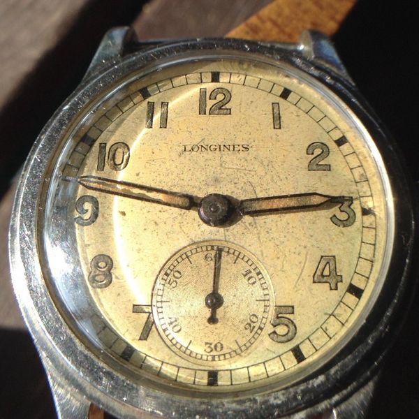 FS Early 40s Longines 31mm tre tacche stepcase | WatchCharts Marketplace